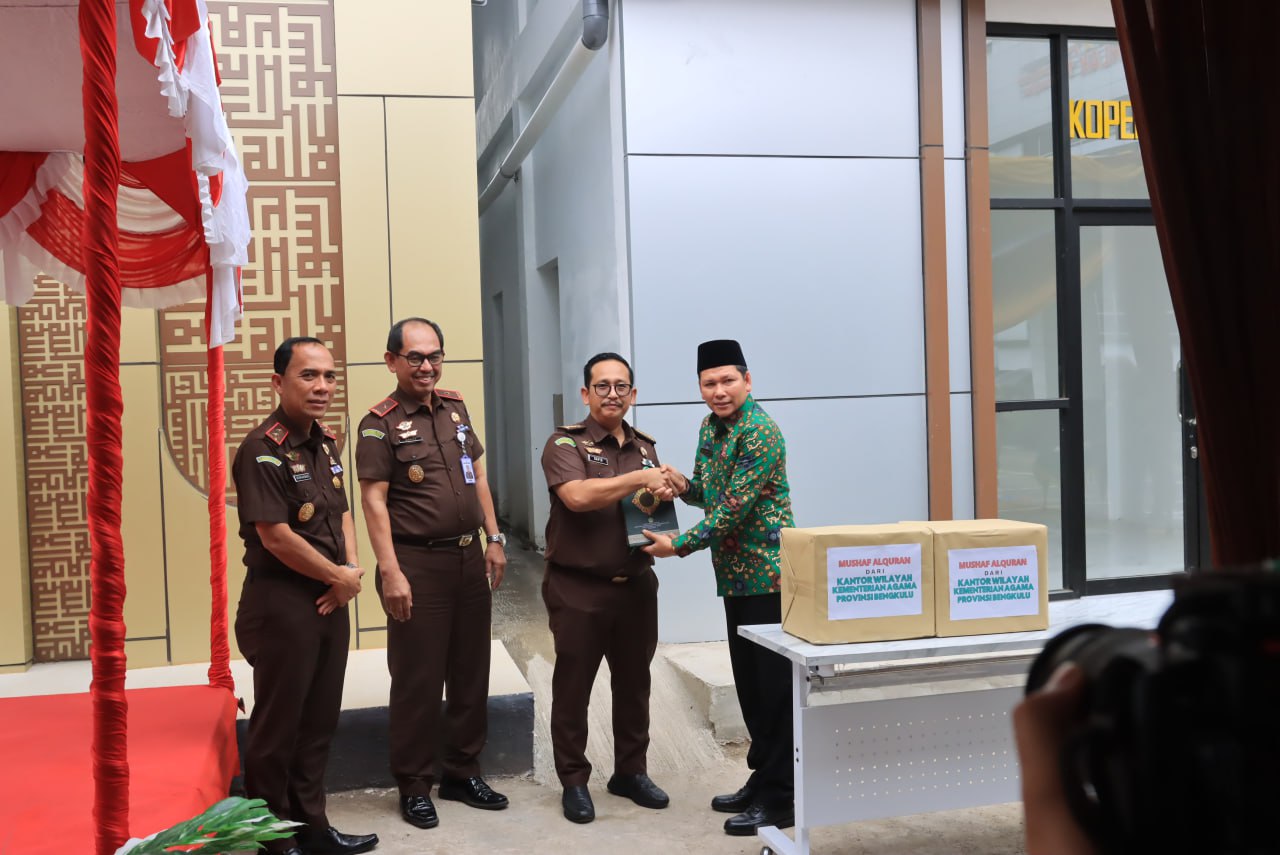 Kejati Bengkulu Resmikan Masjid dan Sekretariat Umat Kristiani, Wujud ...