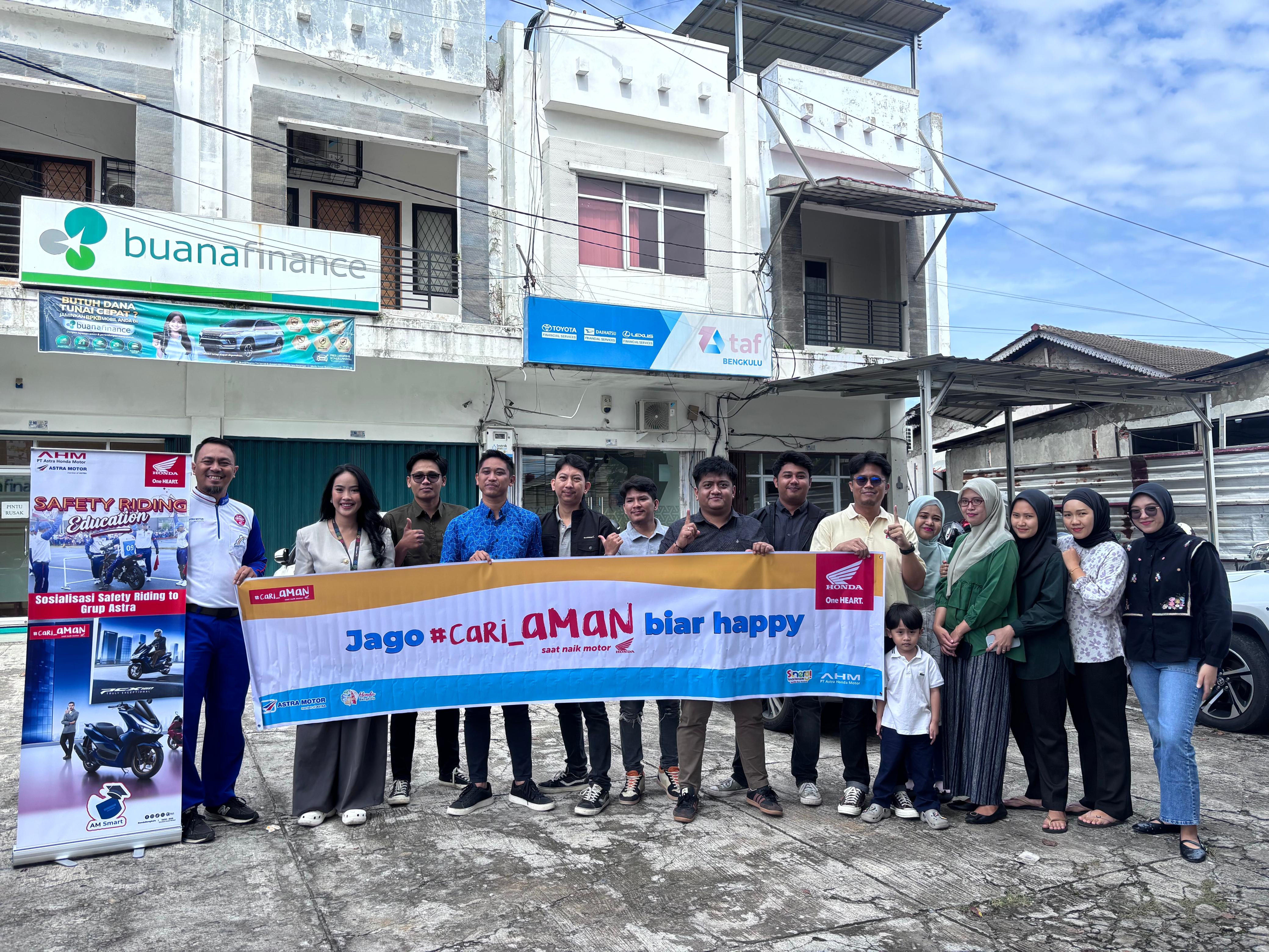 Edukasi Safety Riding for Employee Astra Motor Bengkulu Bekali Edukasi ...